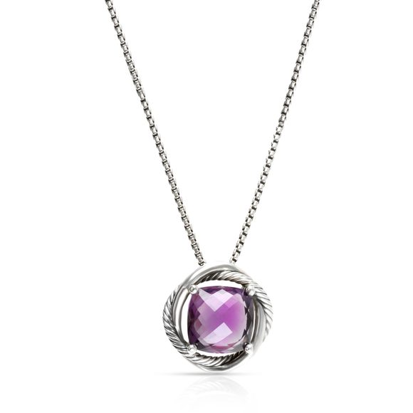 David Yurman | Bags | David Yurman Amethyst Infinity Necklace In ...